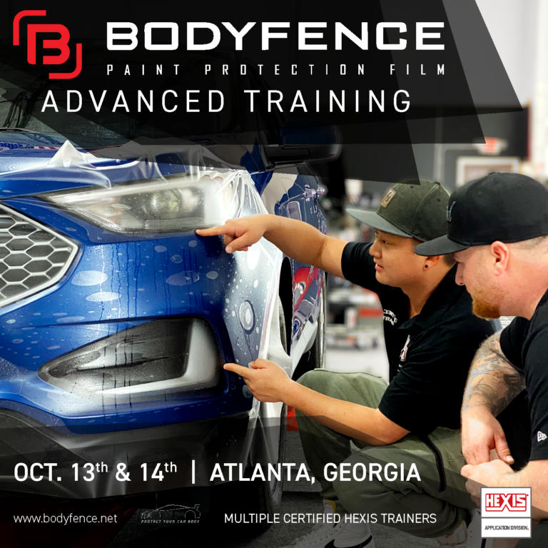 ADVANCED BODYFENCE (PPF) TRAINING – HEXIS AMERICAS Training Center