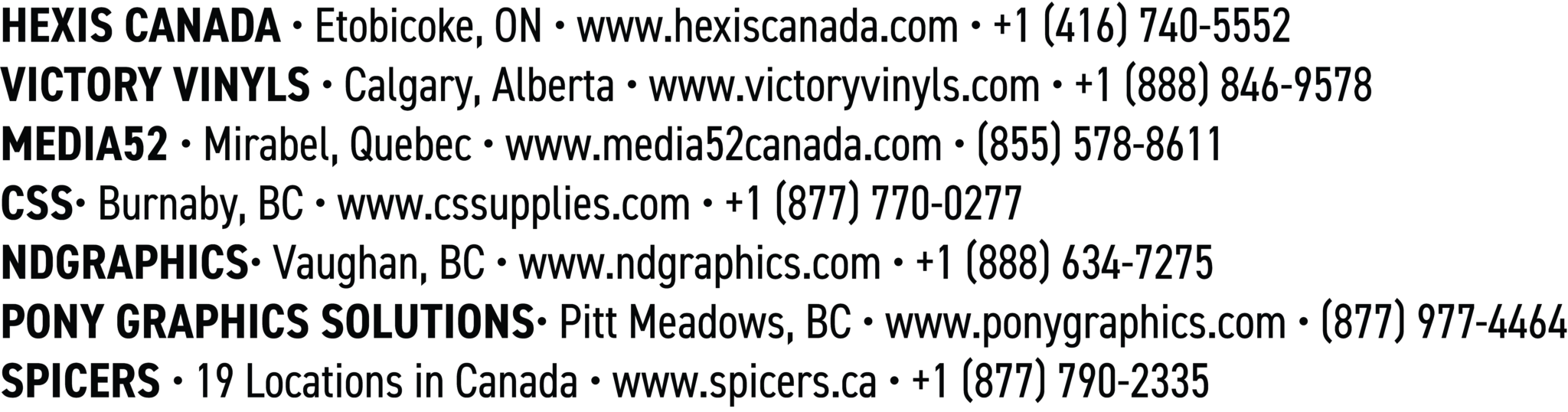 Distribution - HEXIS AMERICAS Training Center