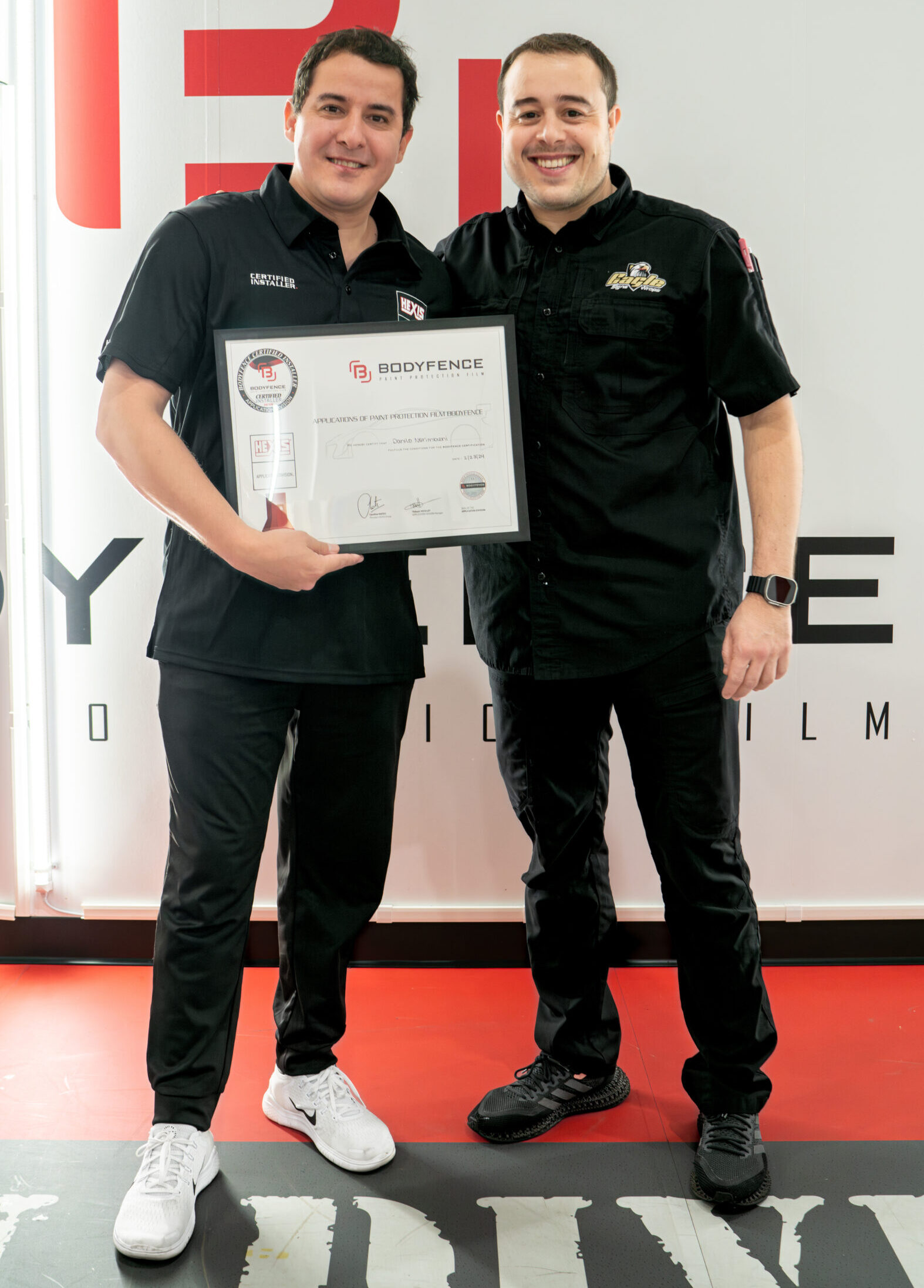 _BODYFENCE CERTIFICATION - HEXIS AMERICAS